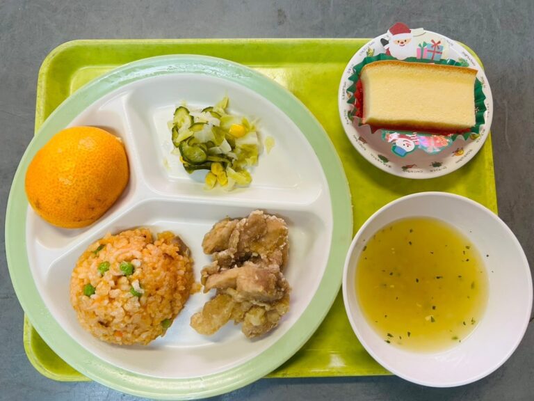 クリスマス④🎄｜委託給食会社の（株）MOSウイング 福岡県北九州市